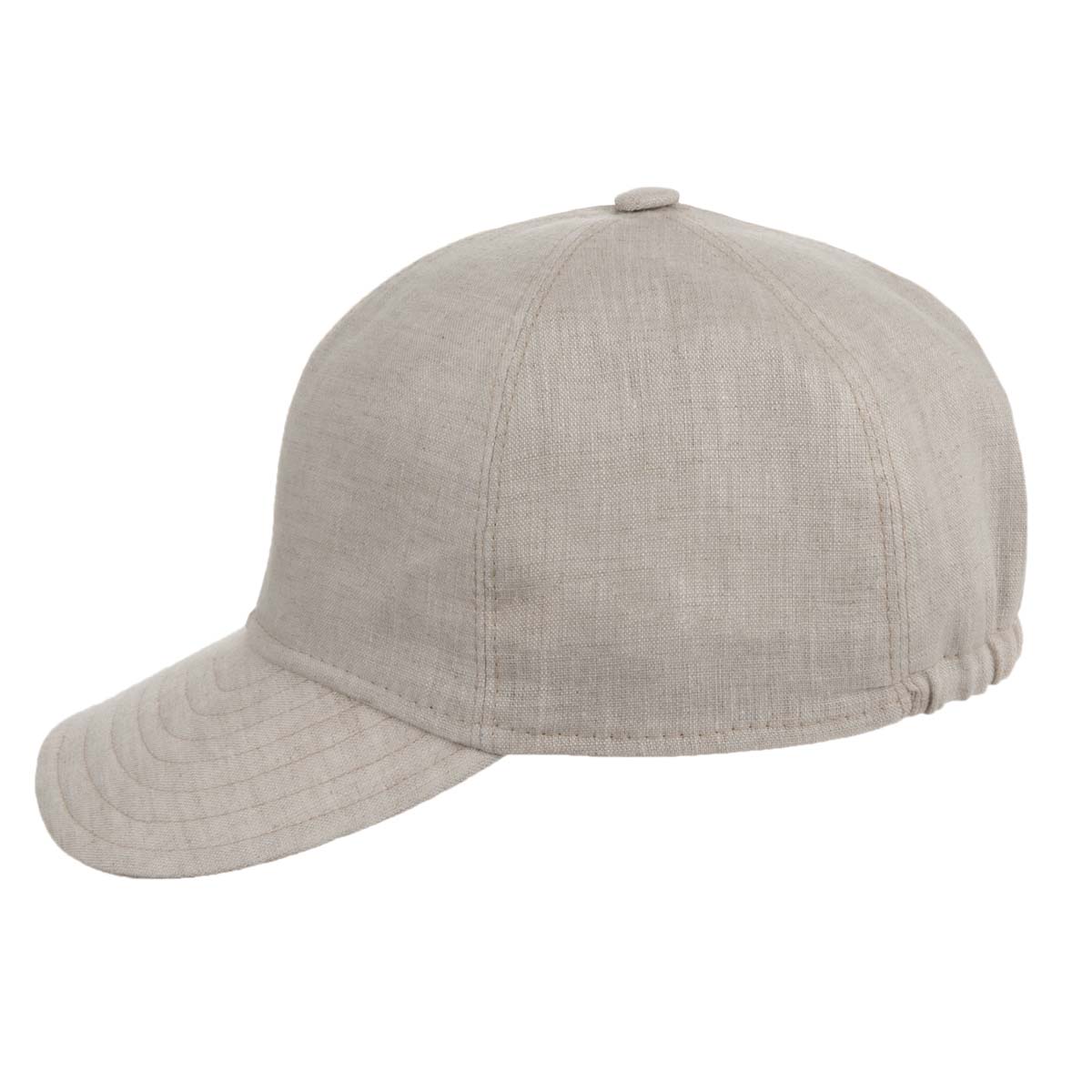 Stylish 100% cotton visor cap for men