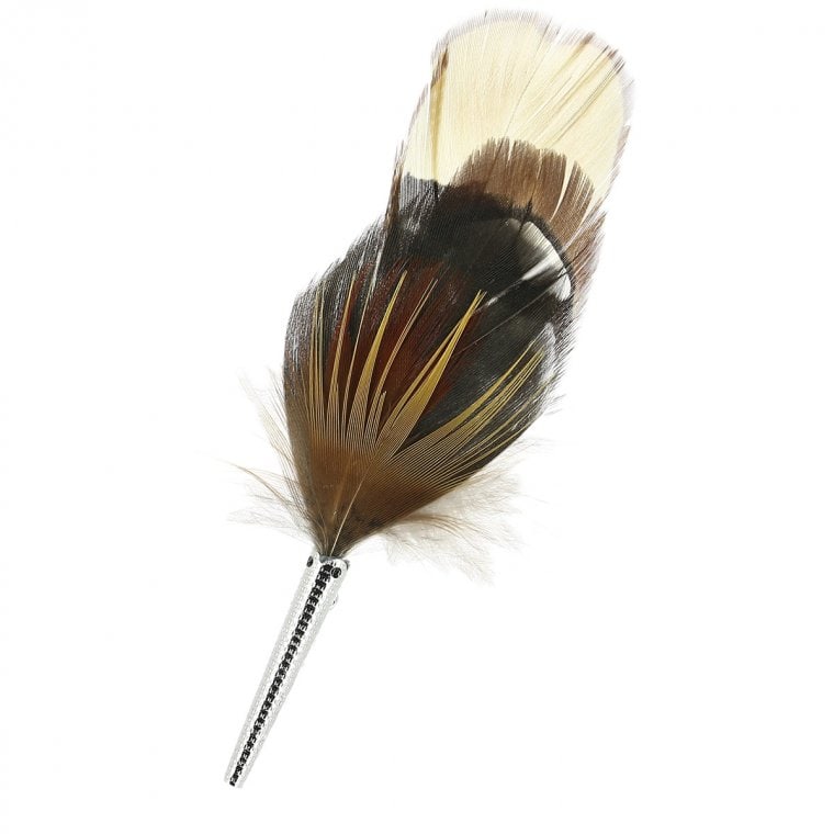 feather arrangement for hats