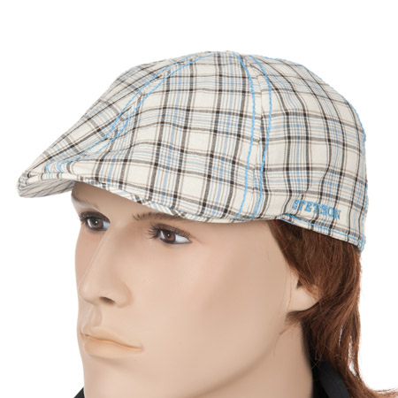 checkered flat cap by Stetson --> Online Hatshop for hats, caps ...