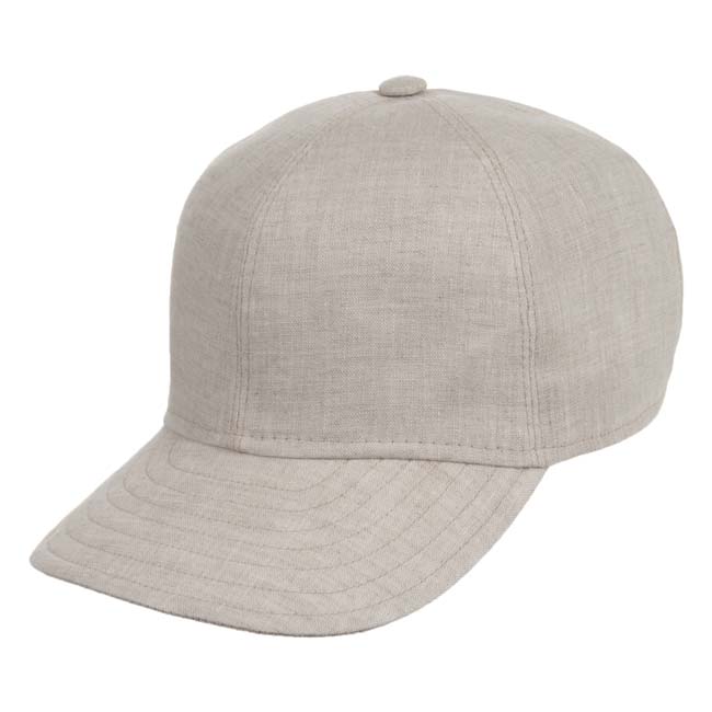 Stylish 100% cotton visor cap for men