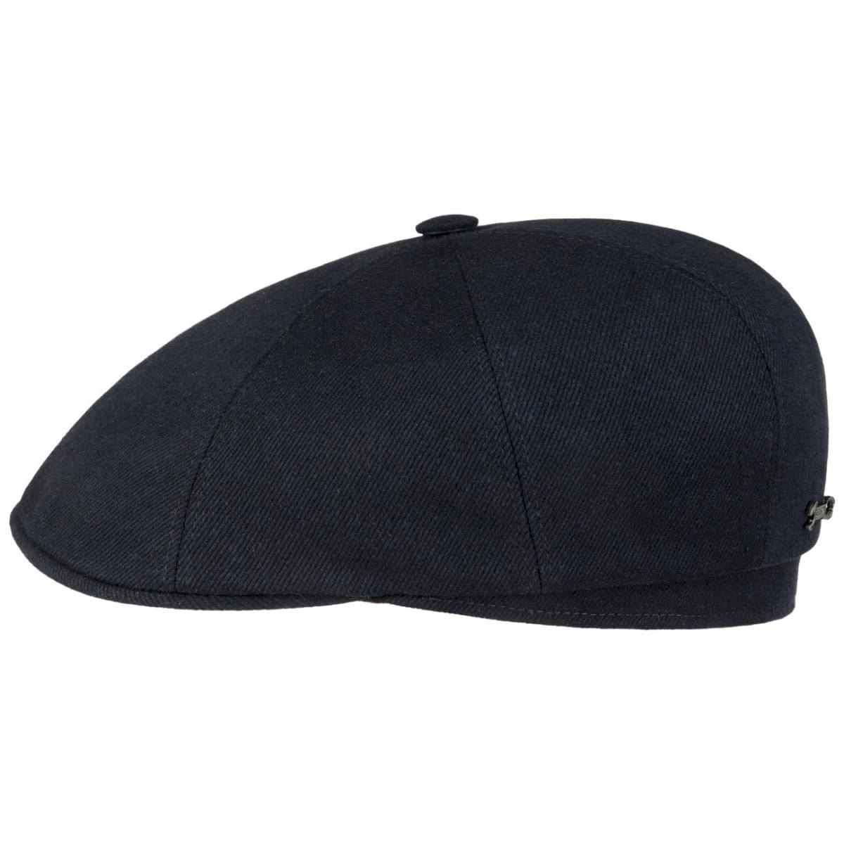 STETSON | Eight-piece slider cap flat cap made from pure cotton ...