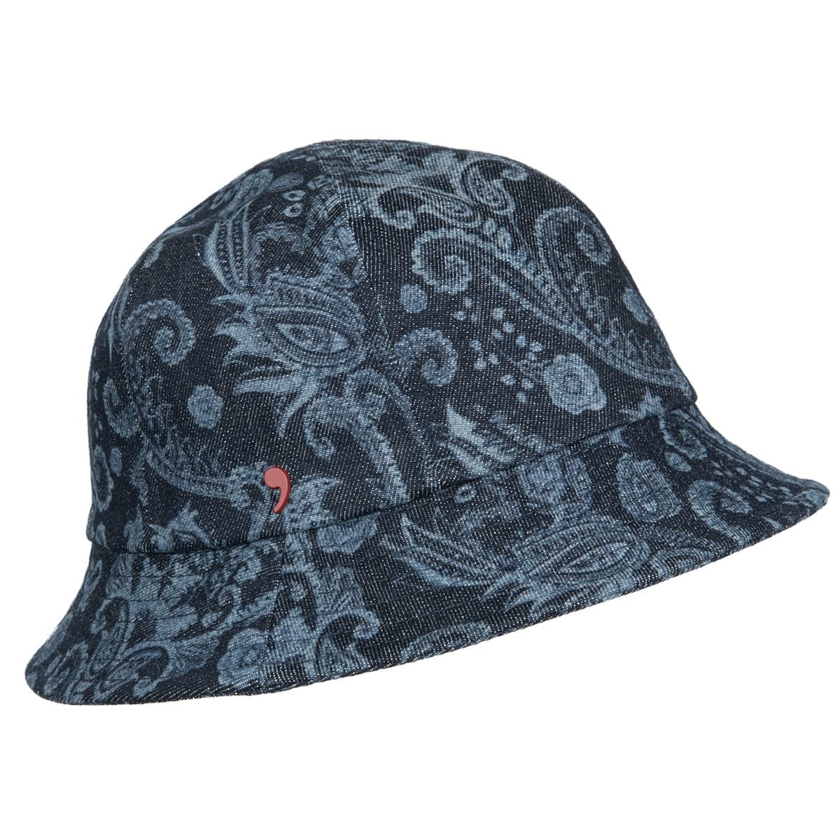 ALFONSO D'ESTE ladies' fabric hat bell shape