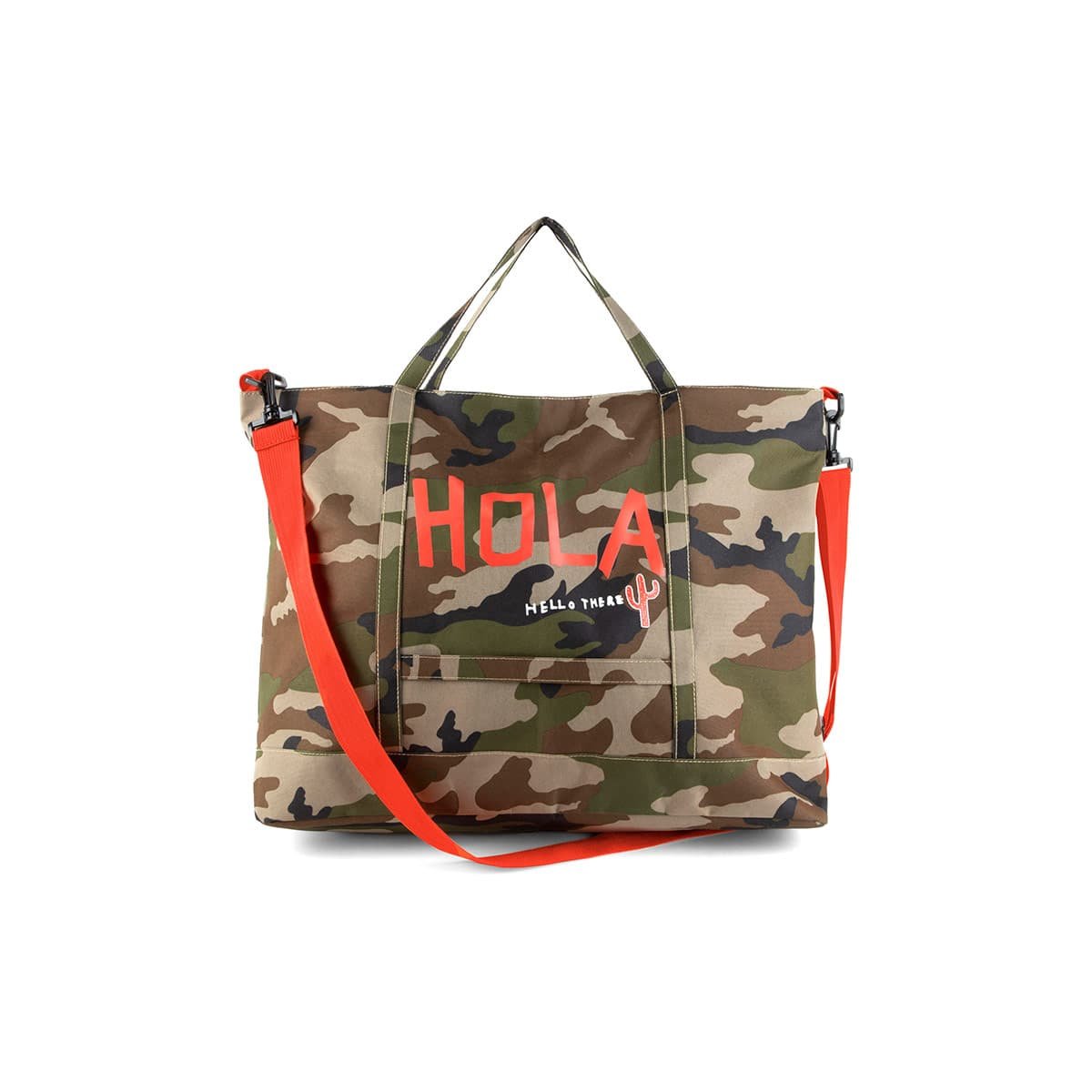 Damen Strandtasche Military Look