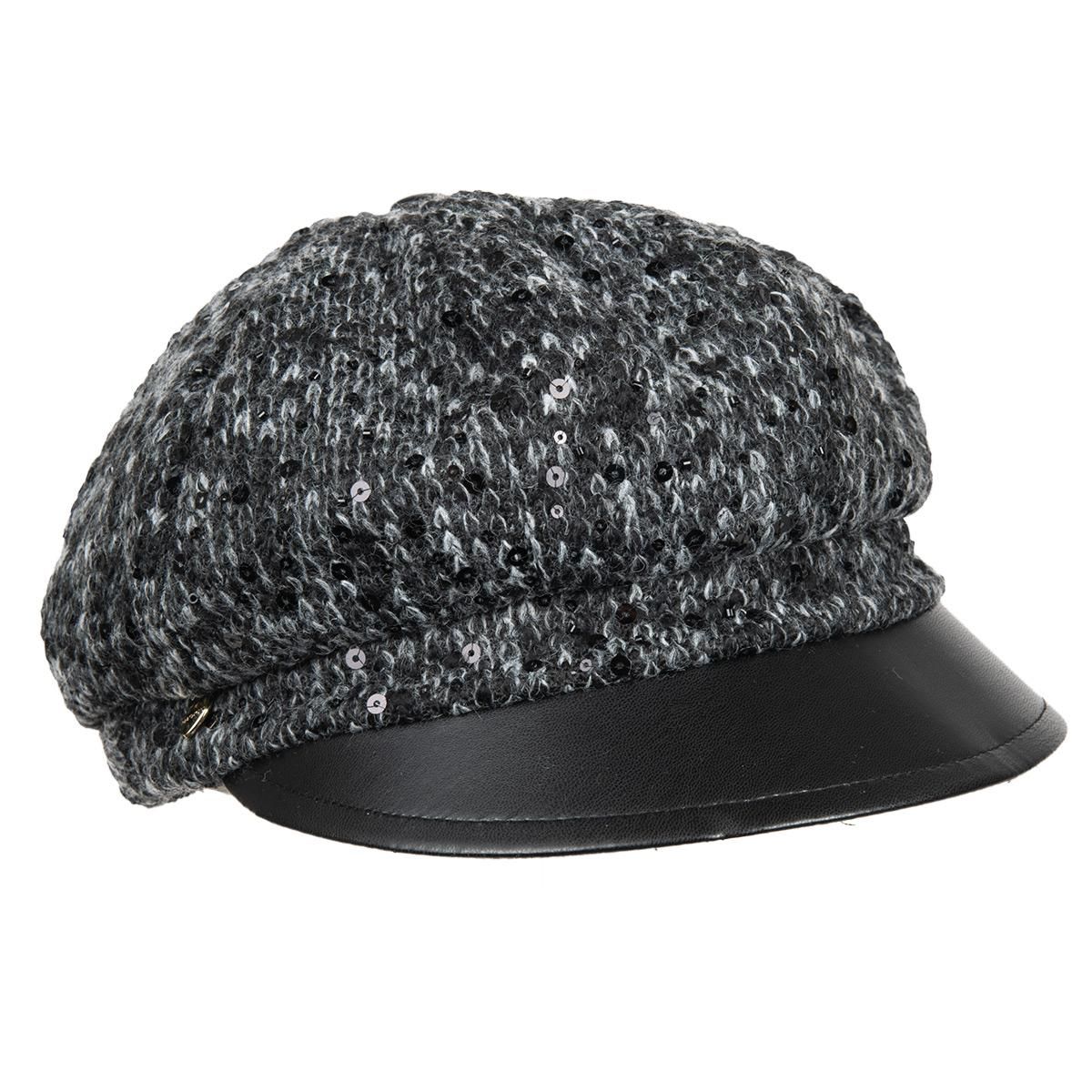 Elegant ladies' hat with sequins