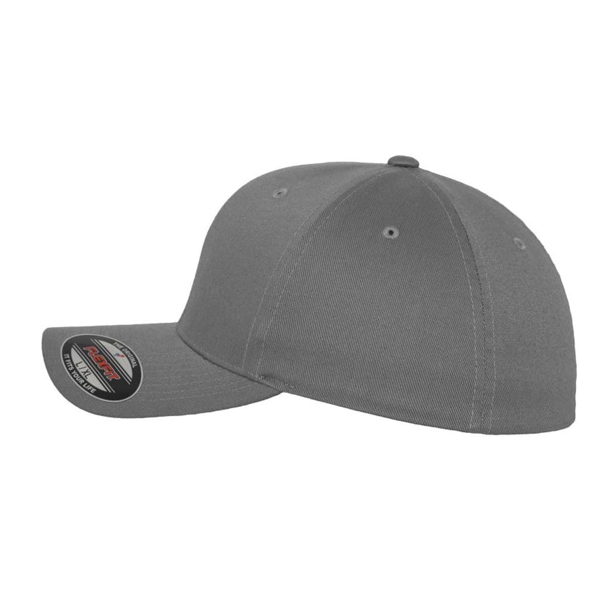 FLEXFIT children's visor cap - gray
