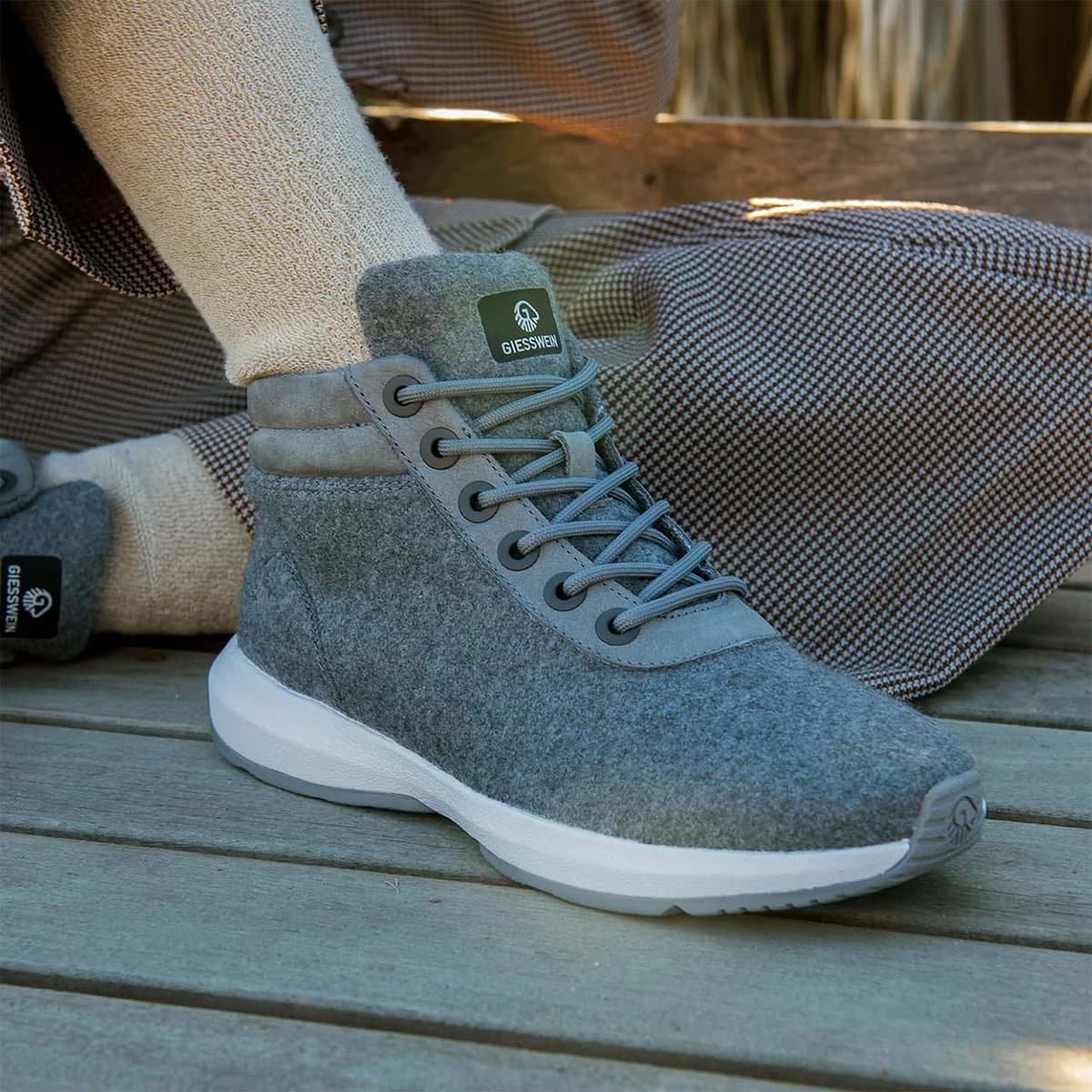 GIESSWEIN Ladies Wool Sneaker High Top - Color 017