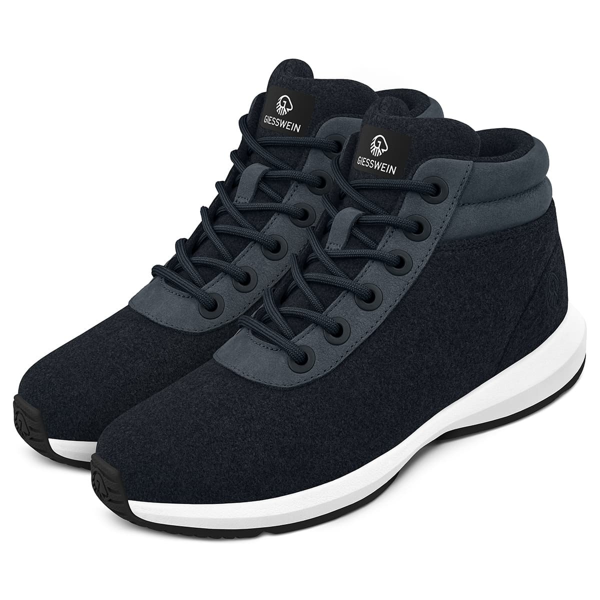 GIESSWEIN high top sneaker made from merino wool