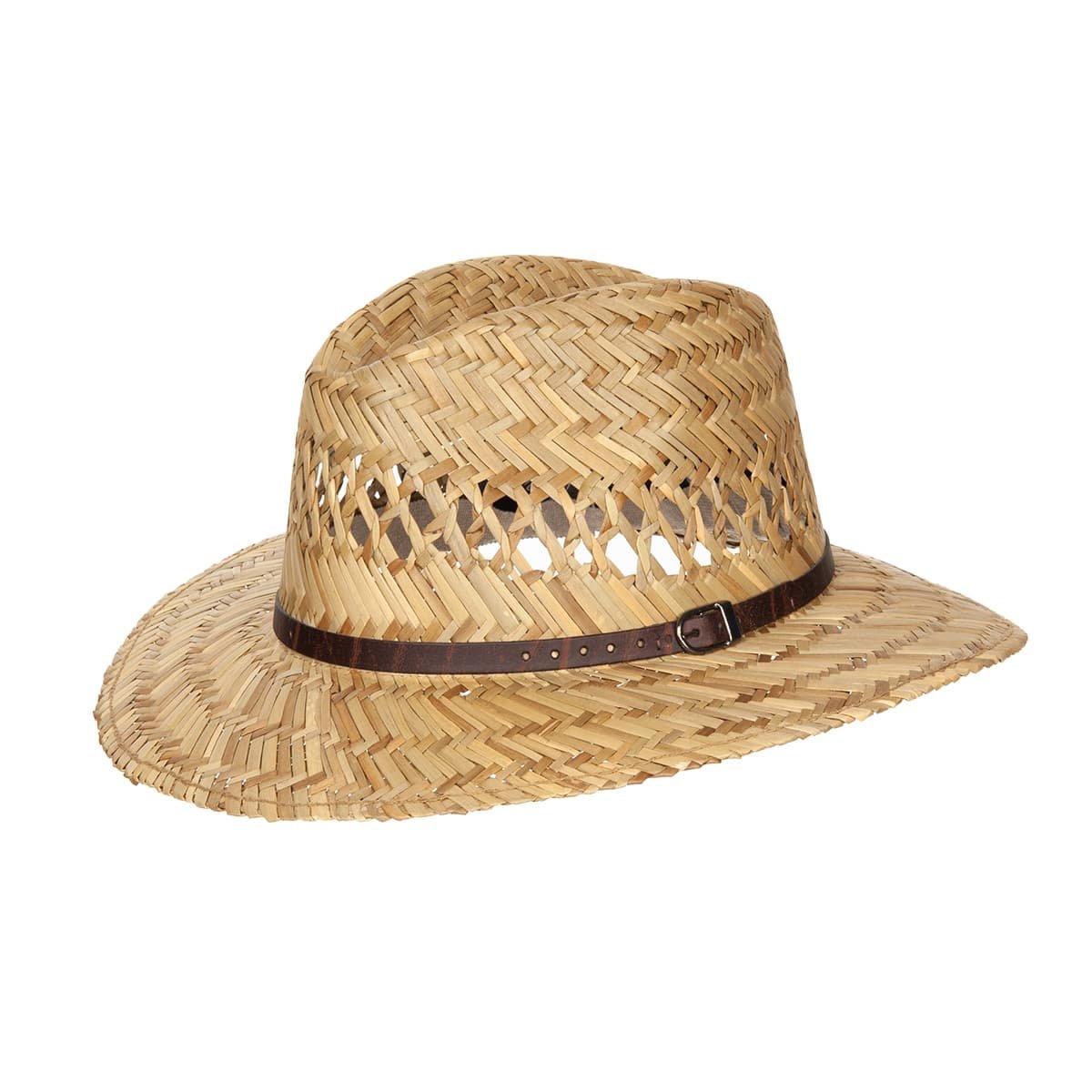 HUTTER Airy and natural strawhat with wide brim