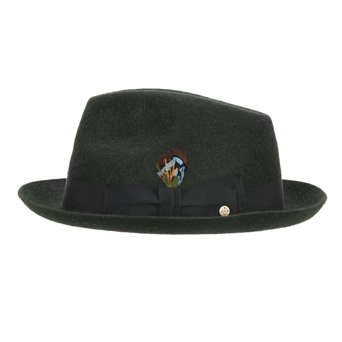 HUTTER Trilby Pork Pie Hut - Grün