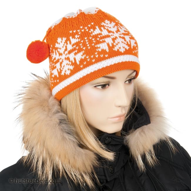 knitted cap with inside fleece