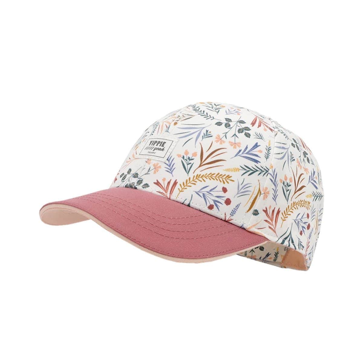 MAXIMO girls' peaked cap with flowers
