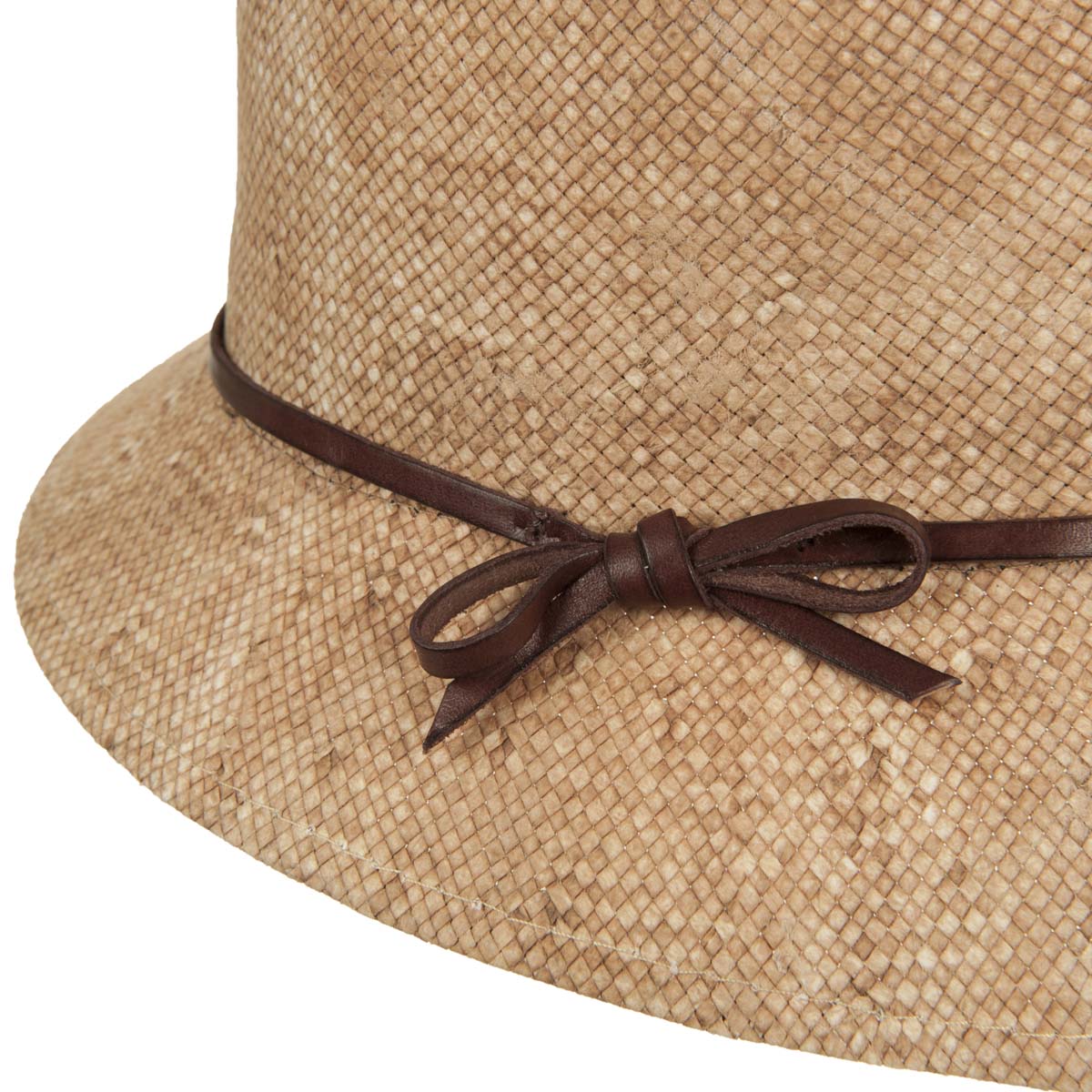 Stilvoller Papier Strohhut von HUTTER