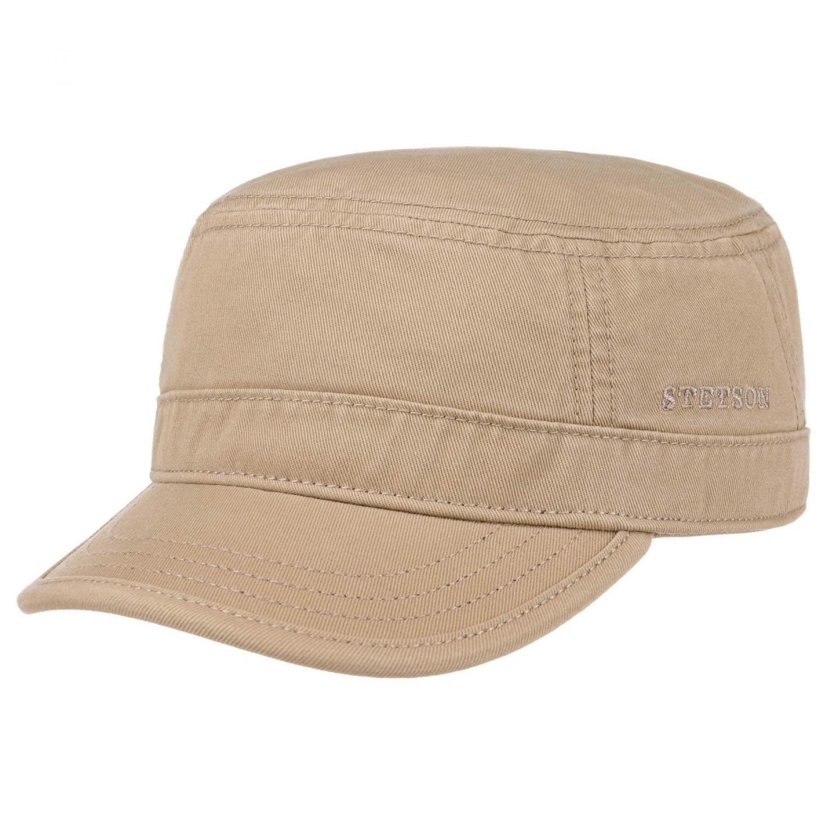 STETSON Army Cap: Fashionable cotton cap for men