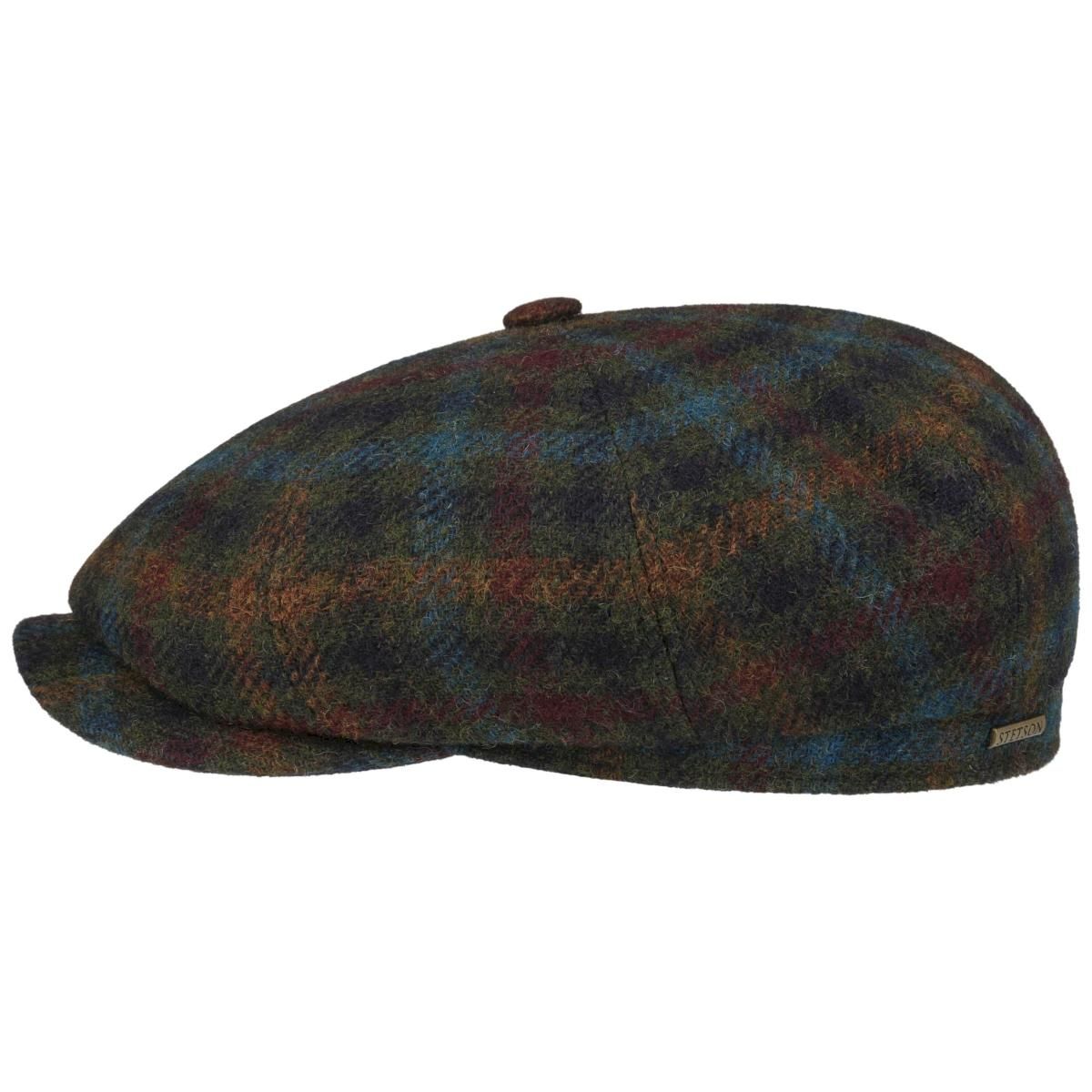 STETSON | Flat cap in 8-panel design made from virgin wool --> Online ...