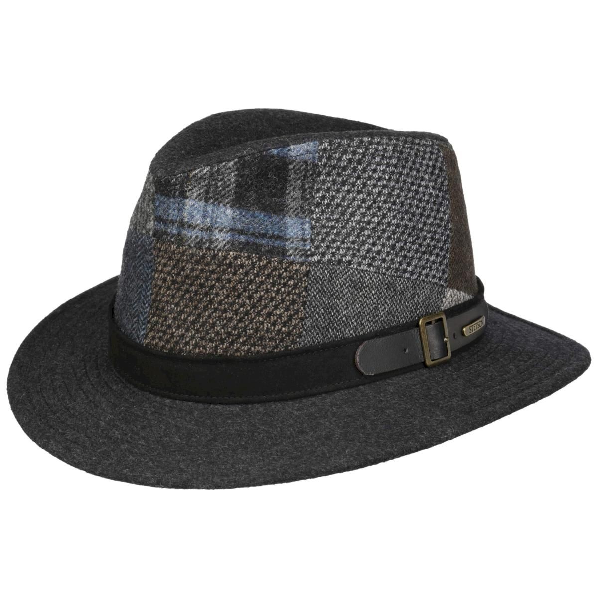 STETSON | Traveler wool hat in patchwork design --> Online Hatshop for ...