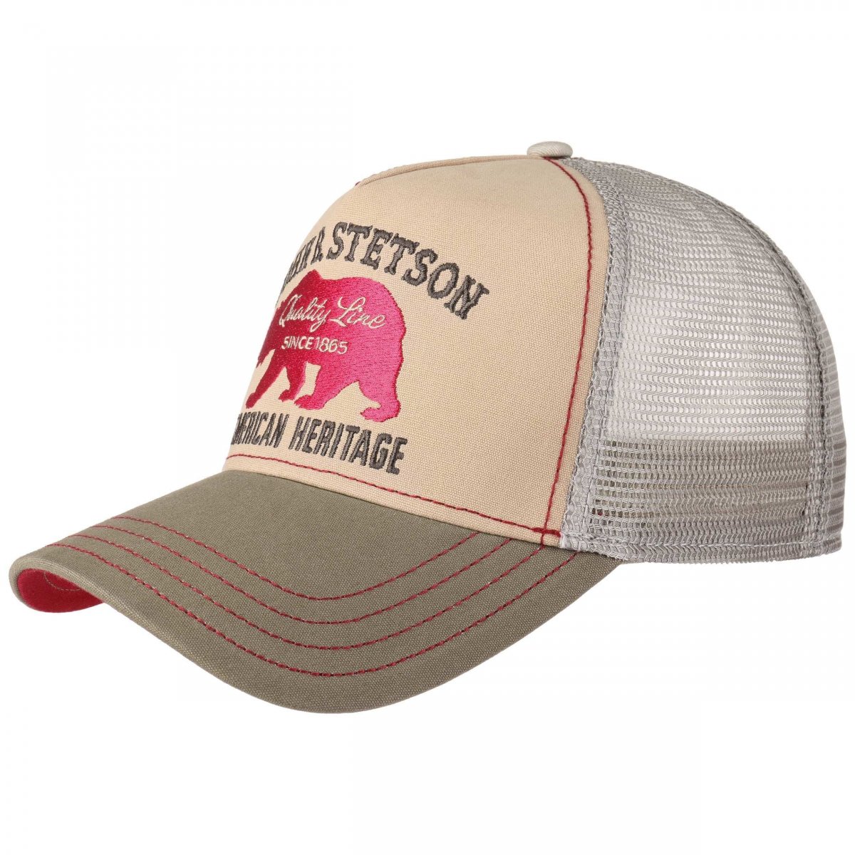 STETSON | Trucker Cap Bear made of 6 panels --> Online Hatshop for hats ...