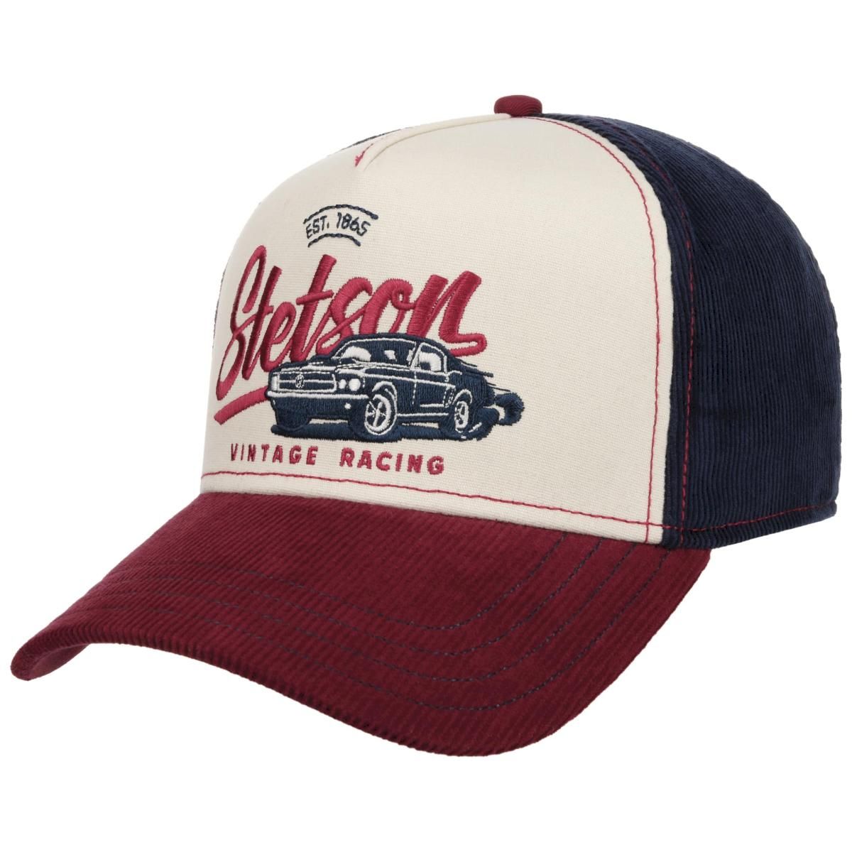 STETSON | Trucker Cap Shield Cap Vintage Racing --> Online Hatshop for ...
