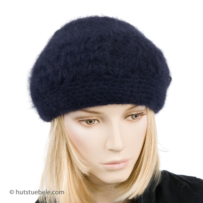 basque cap in angora Made in Italy --> Online Hatshop for hats, caps ...