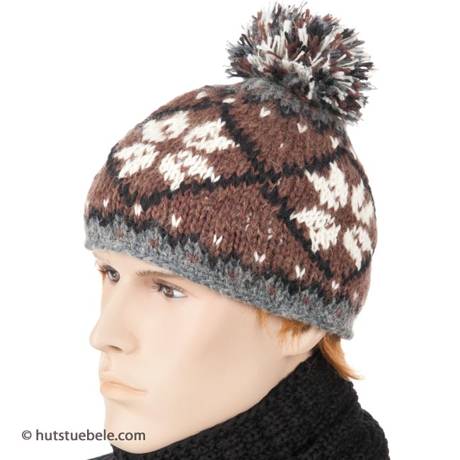 cap with norwegian pattern --> Online Hatshop for hats, caps, headbands ...