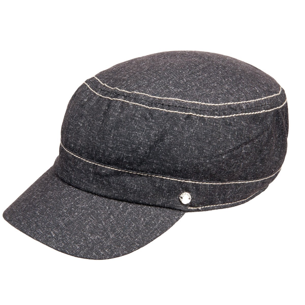 Sporty visor cap with inner lining