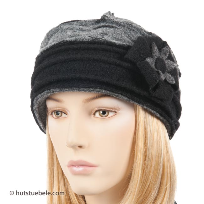 hat for ladies with flower application --> Online Hatshop for hats ...