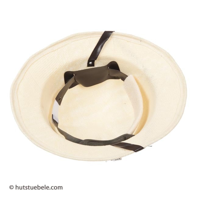 safari hat with leather chin strap velcro inside to regulate --> Online ...