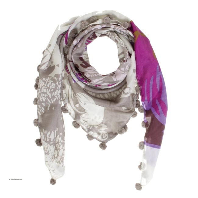 scarf in silk by Codello --> Online Hatshop for hats, caps, headbands ...