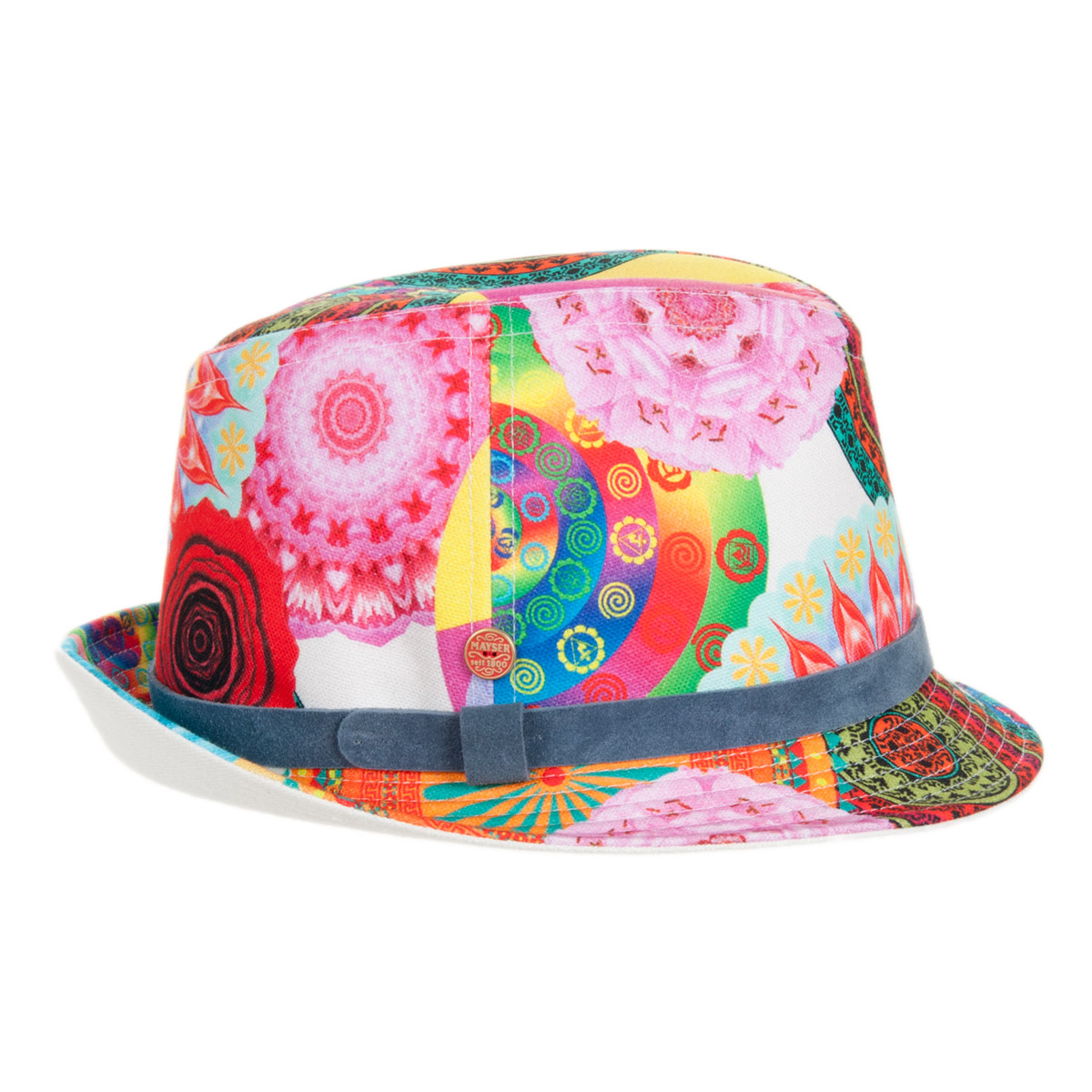 colorful trilby for women