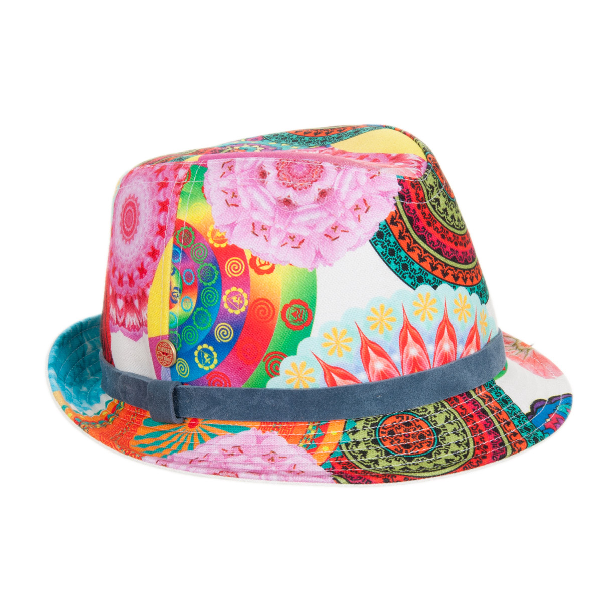 colorful trilby for women